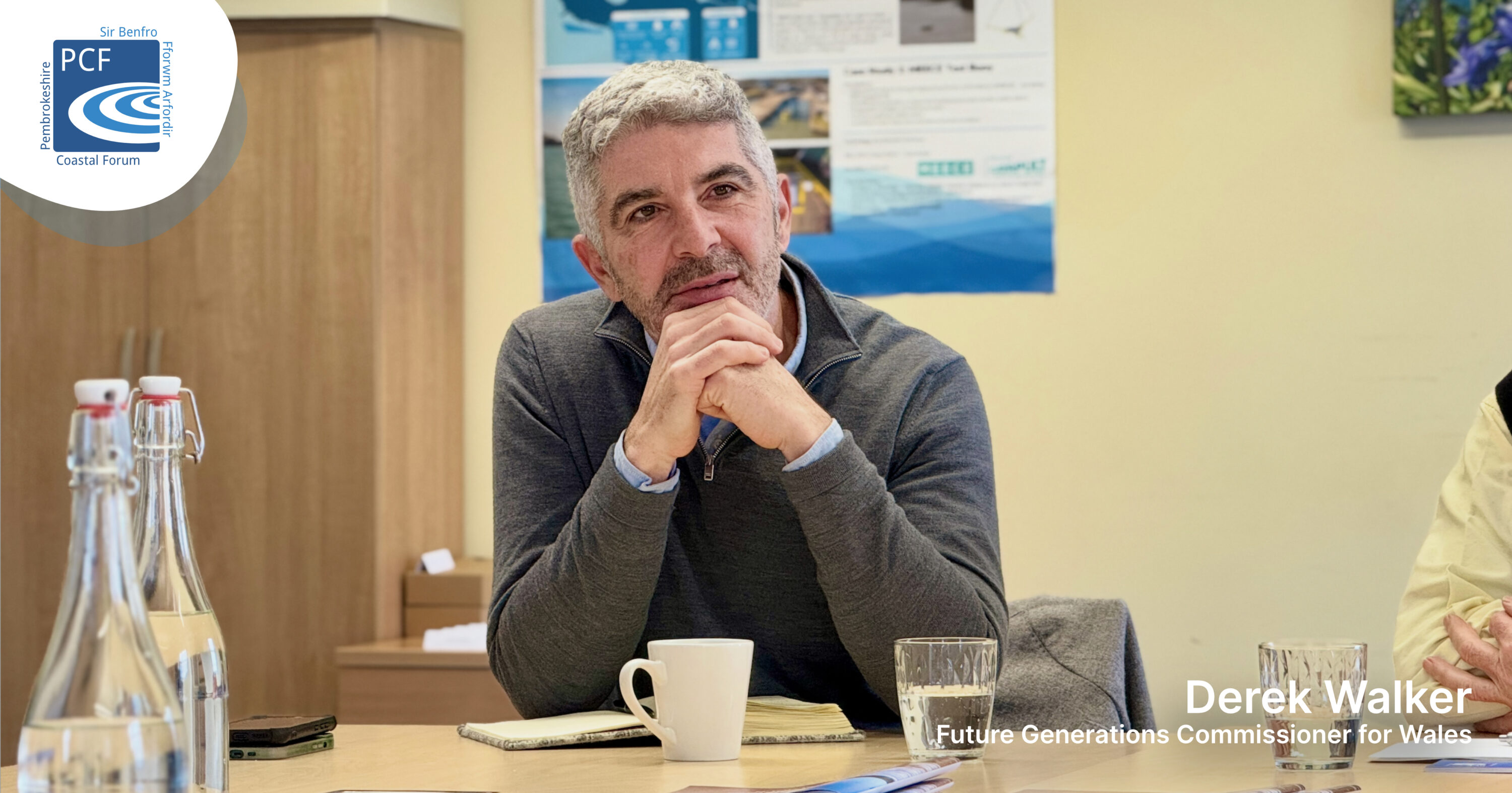 Future Generations Commissioner Derek Walker Visits Pembrokeshire ...