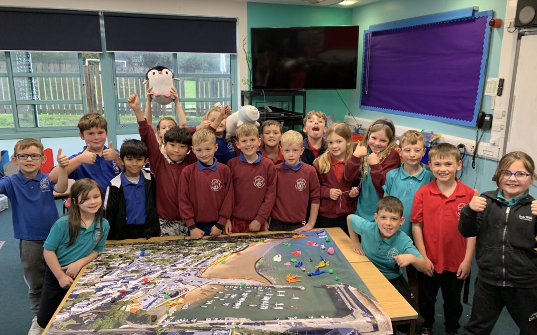 Participatory Map SFS children - Pembrokeshire Coastal Forum (PCF)